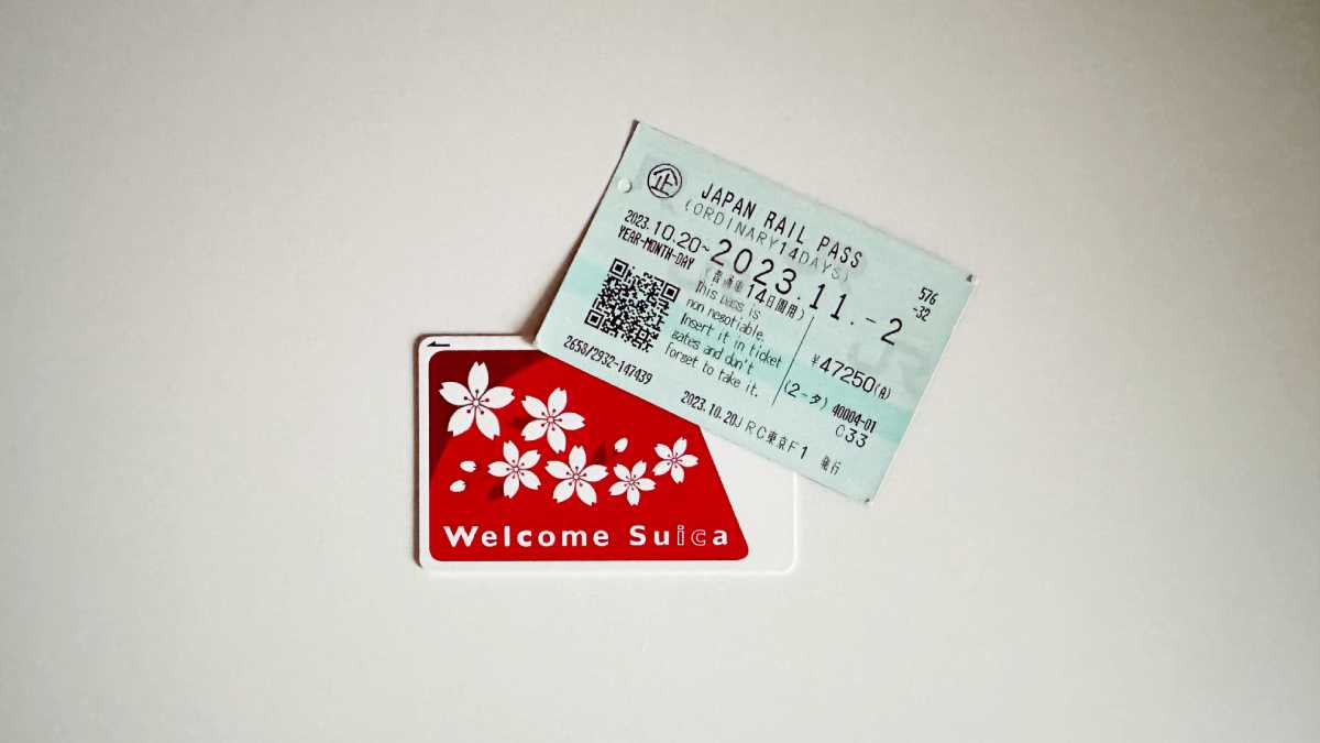 What's The Difference Between JR Pass and Suica Card?